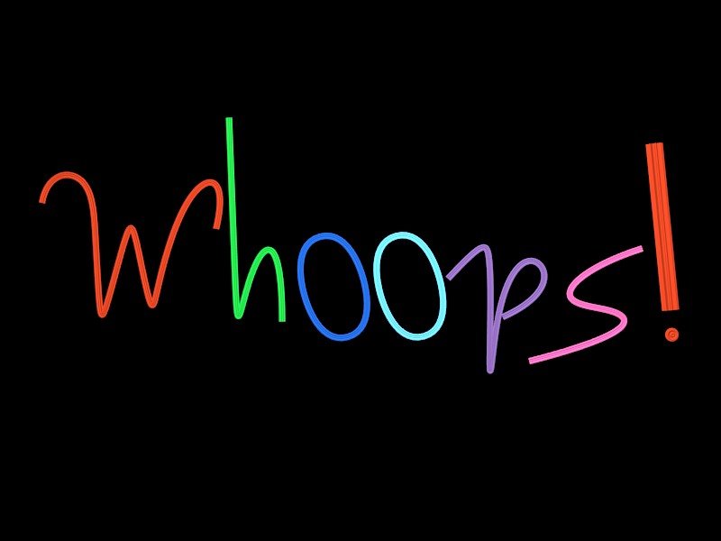 Whoops…That’s Life…Keep Going – 1/2_Full, All GOOD