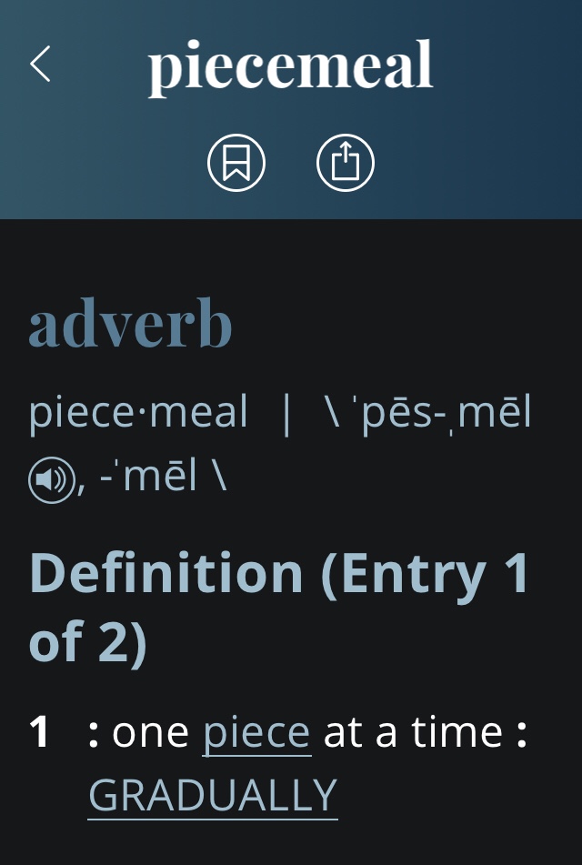 Piecemeal – 1/2_Full, All GOOD